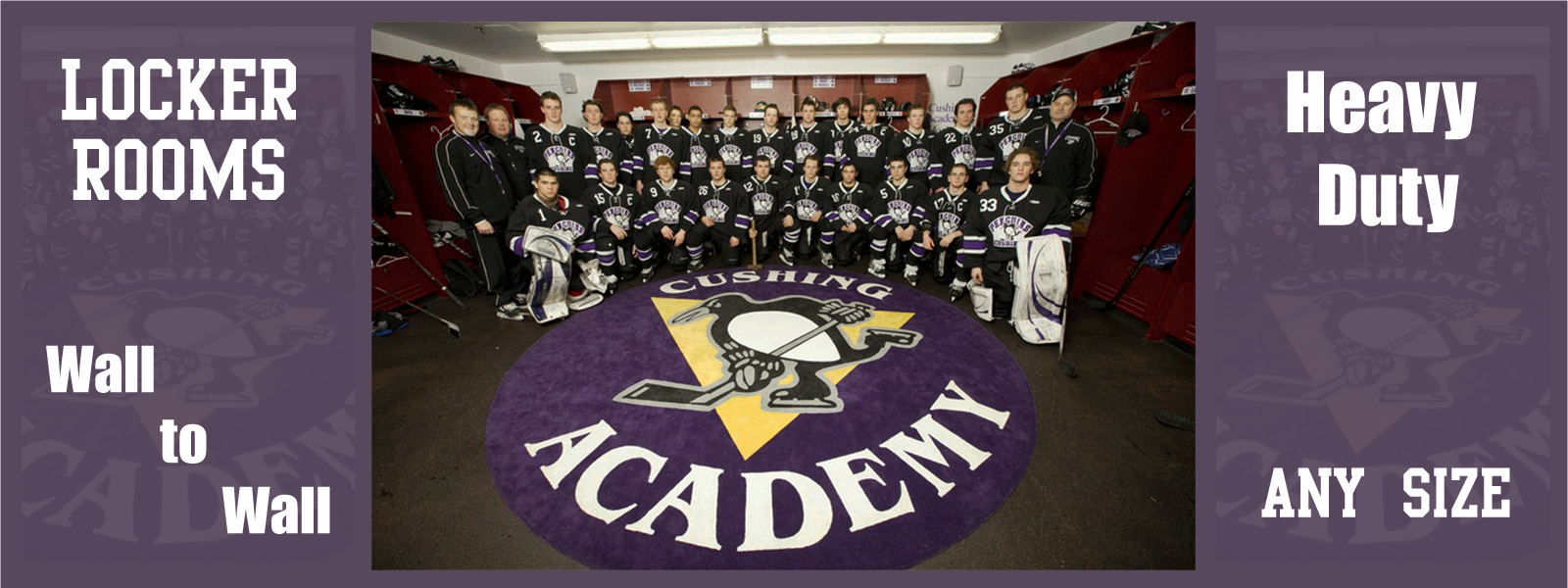 Locker Rooms - Quality Logo Rugs